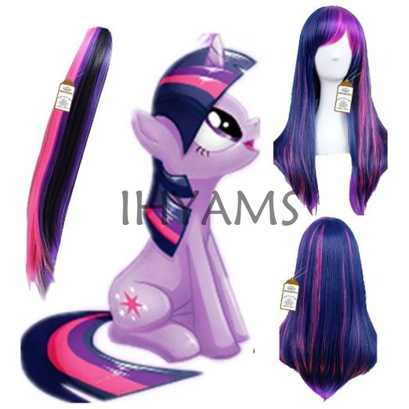 Twilight Sparkle Cosplay Wig