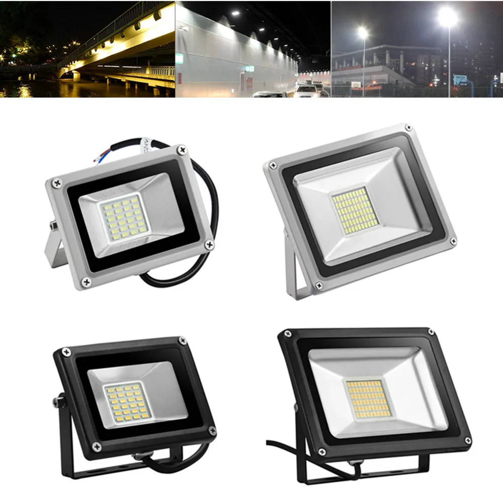10pcs Led Floodlight 20w 30w Dc 12v-24v Flood Light Led Lamp For ...