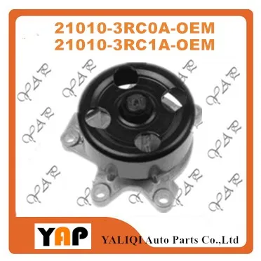 Automotive engine ENGINE COOLANT PUMP FOR FITNissan Sentra B17 MR18DE ...