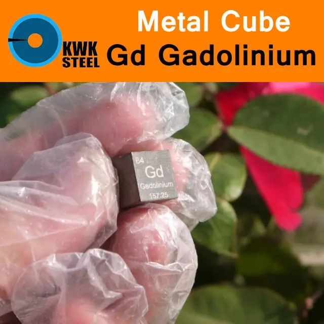Gd Gadolinium Cube Block Bulk Pure 99.99% Periodic Table of Rare Earth ...
