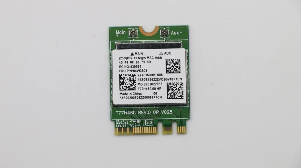New-For-Lenovo-ThinkPad-T440-T440S-Wireless-Card-for-RTL8192EE-RTL8761 ...