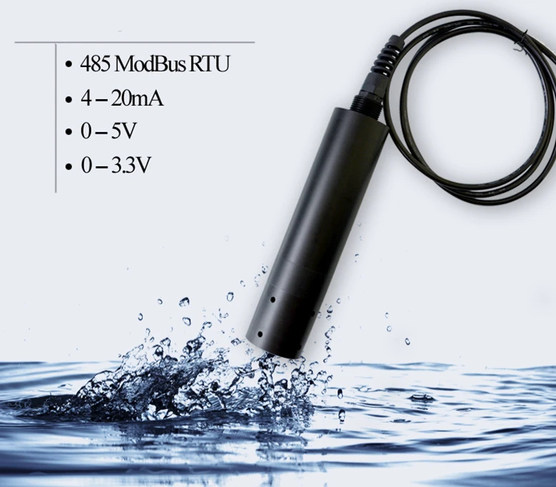Dts-600 Turbidity Transducer Turbidity Electrode Rs485 Modbus 4-20ma 0 ...
