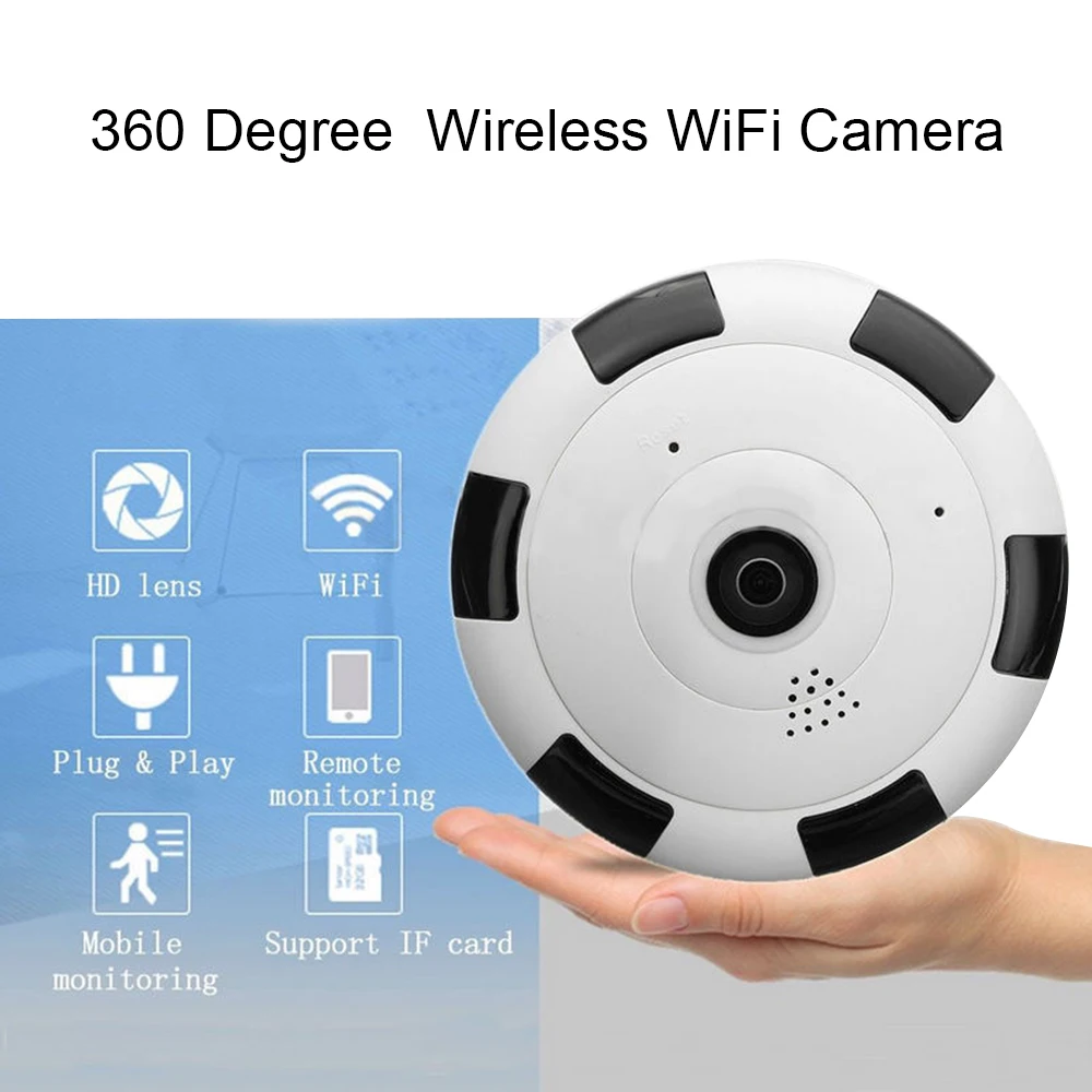 HD 960P CCTV Camera 360 Degree Panoramic Home Security Surveillance ...