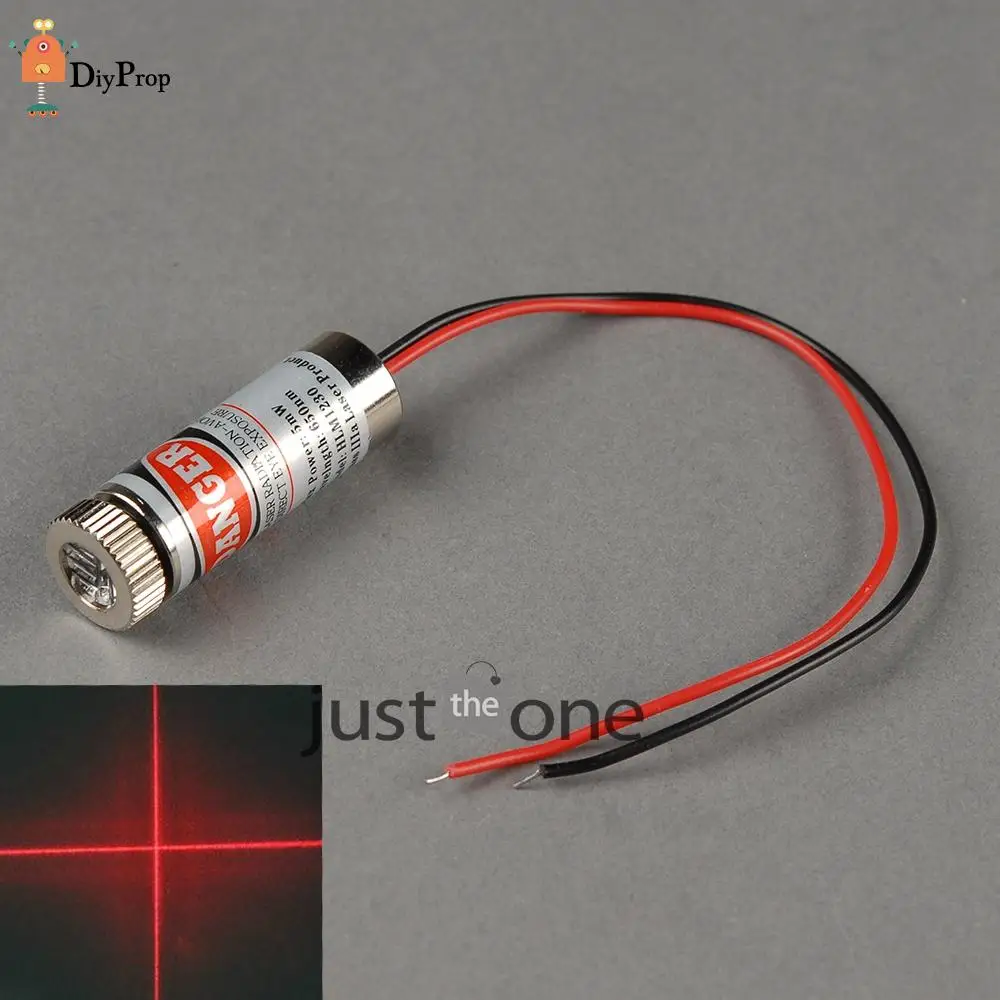 Red Light 5mW Cross Curve Line Module Focus T Stripe Lens Industrial ...