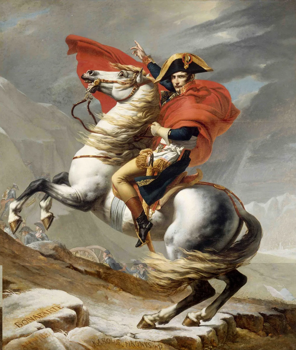 Classic Oil Painting Napoleon Canvas Prints Wall Art Frameless Picture ...
