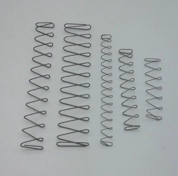 2pcs Carbon steel 1.2mm wire Square compression spring 1.2mm wire micro ...