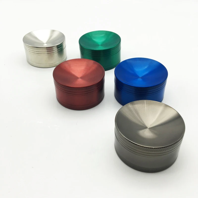 3 Parts 50 mm Mini Smoking Crusher Metal Herb Grinders Hookah ...