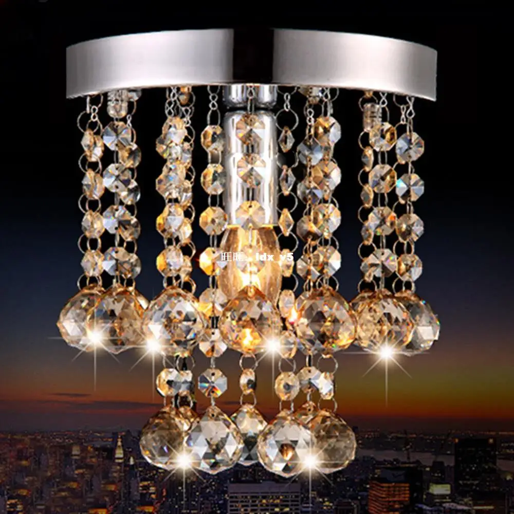 Crystal lighting lamps modern simple K9 crystal lamp fashion home ...