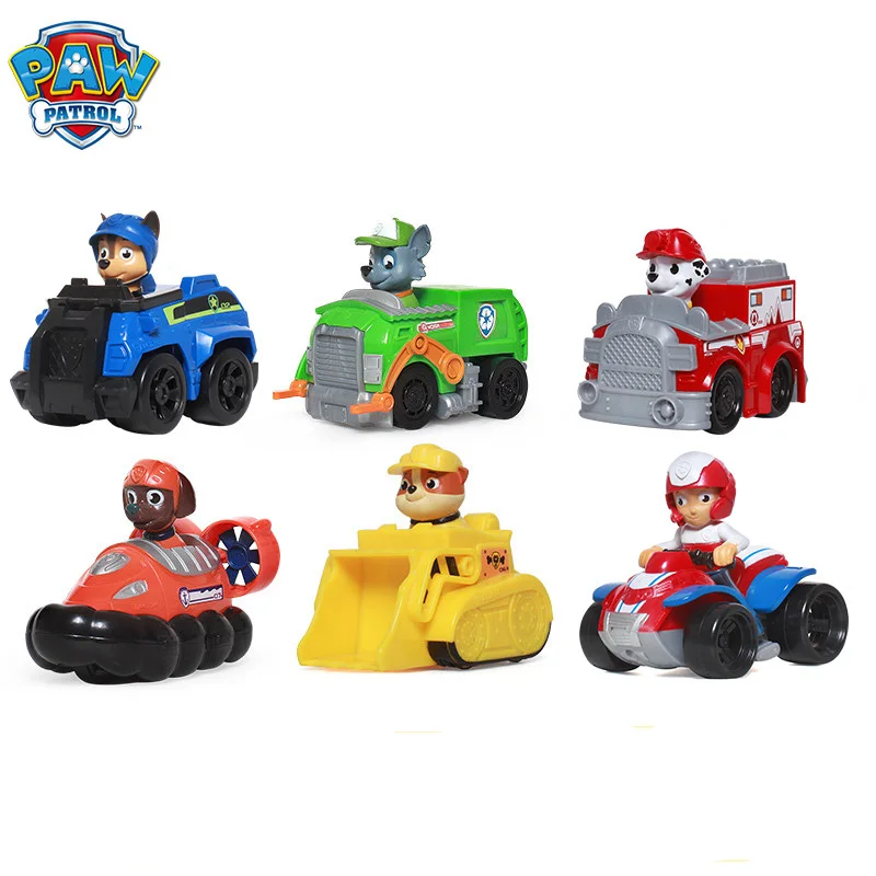 Paw Patrol dog Patrol car Ryder captain Patrulla Canina toys Vehicle ...