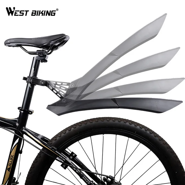 WEST BIKING Quick Release Mountain Bike Fenders 2PCS Front Rear Cycling ...