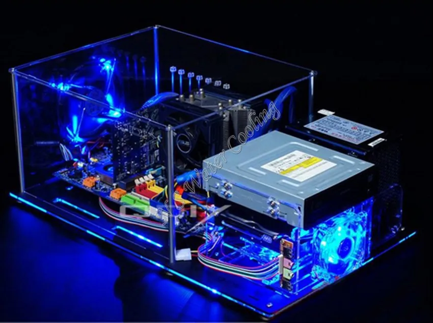 DIY Horizontal Type Personalization Transparent Acrylic Semi closed ...