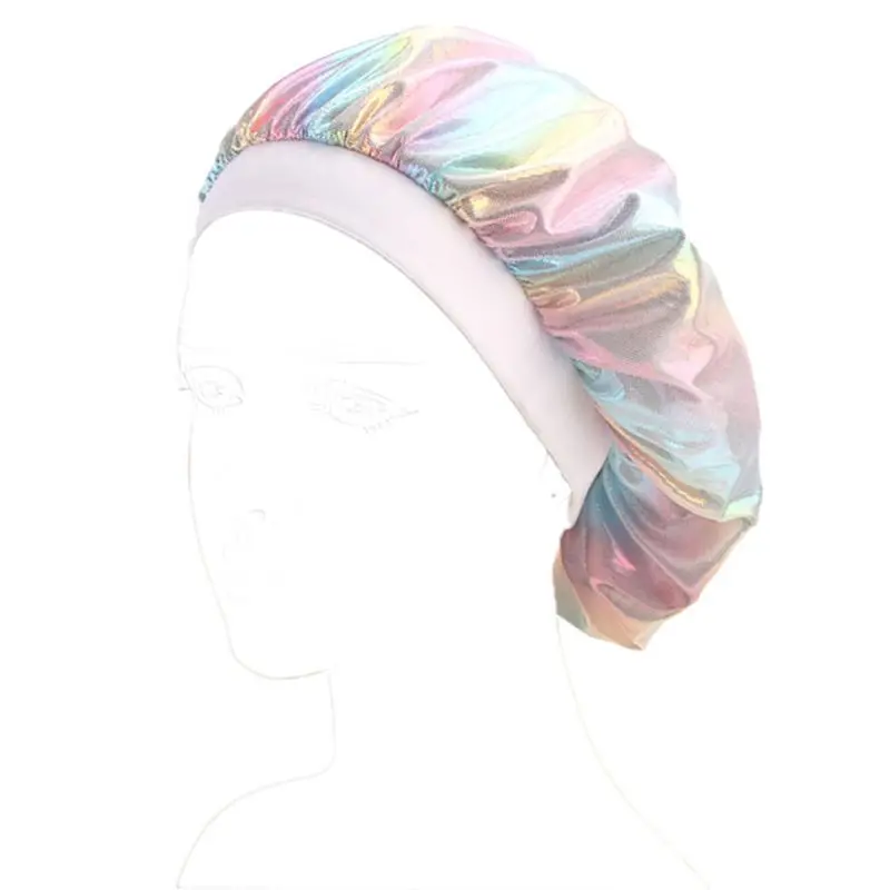 Elastic Rainbow Pride Glitter Bonnet - Queerks™