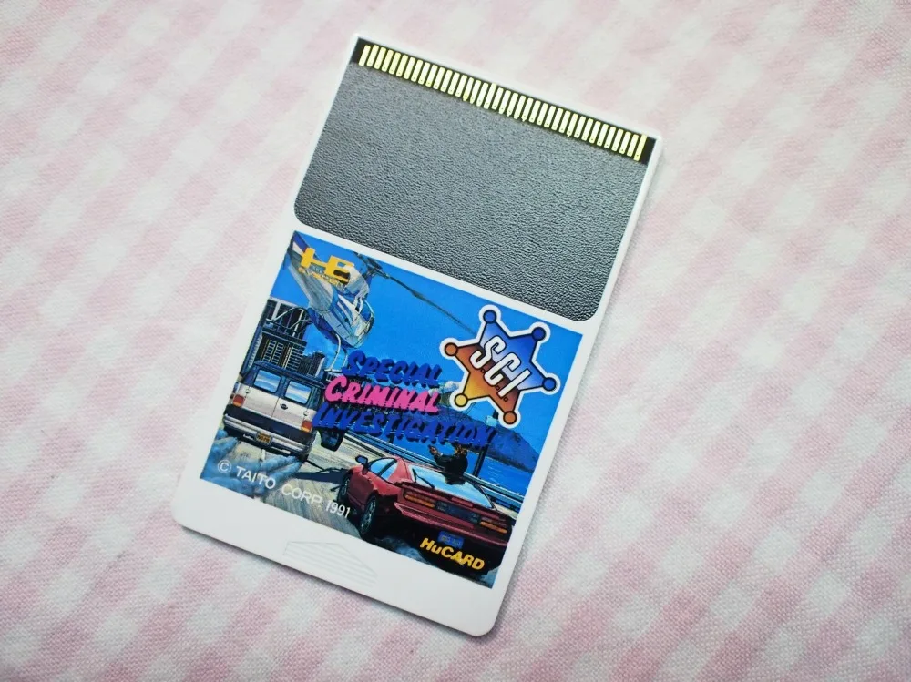 Free shipping 100%The original pce PC Engine GAME CARD 8(Special car ...