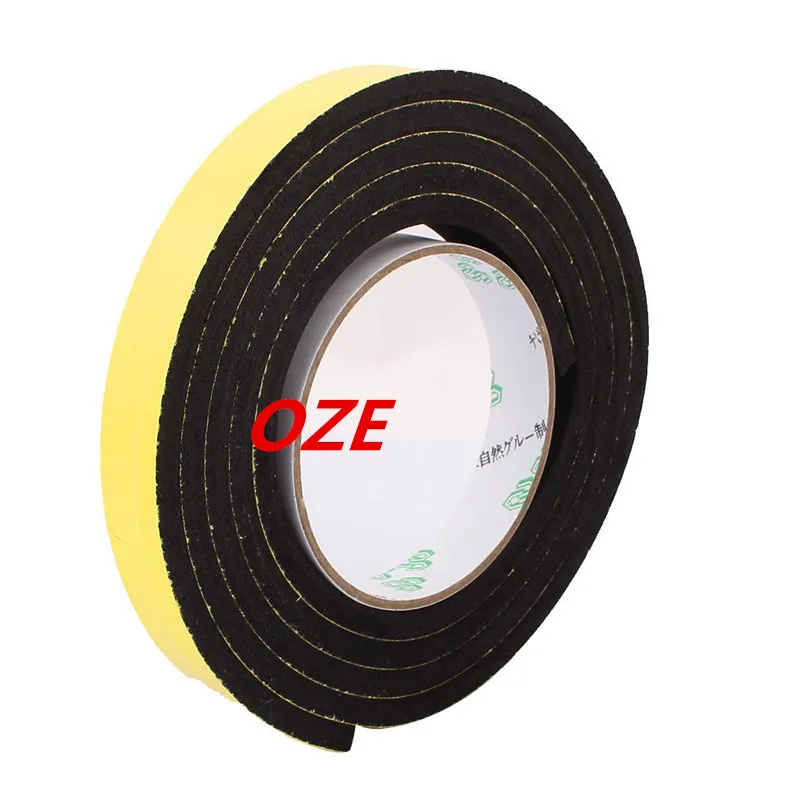 1PCS 15mm x 6mm Single Sided Self Adhesive Shockproof Sponge Foam Tape ...