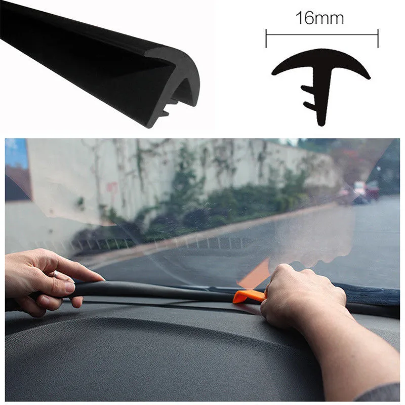 Car Windshield Soundproof Dust Proof Sealing Strip Noise Insulation