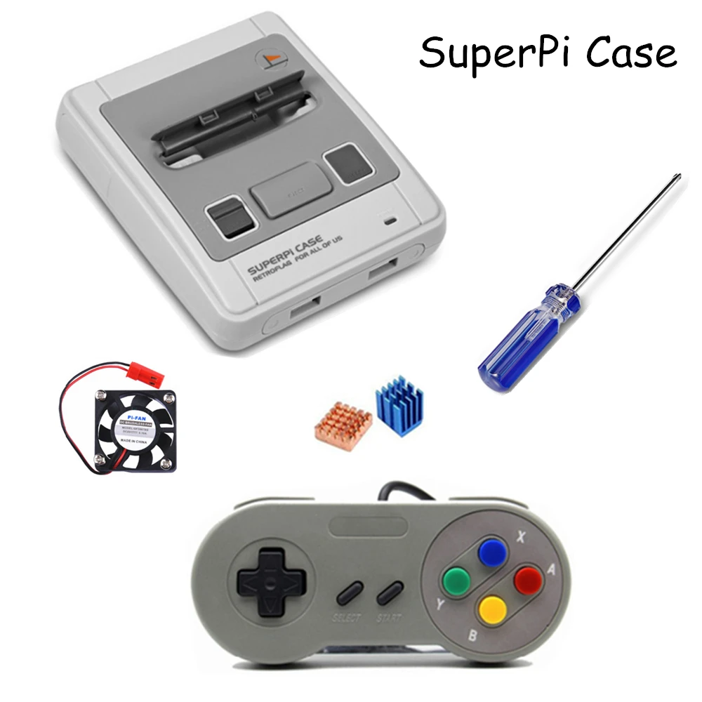 Original Rpi 3 Case Retroflag Superpi Case Nespi Case Kit With Game Controller For Raspberry Pi