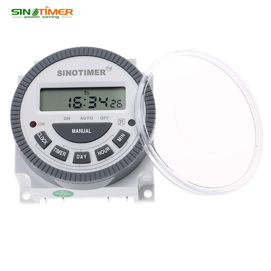 SINOTIMER Digital 110V/220V 16A Programmable Timer Switch with UL ...