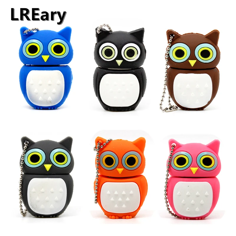Cartoon Cute Large Eye Owl Usb Flash Drive Memory Stick 4gb 8gb 16gb ...