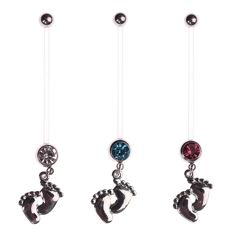 1PC Navel Pregnant CZ Jewelry Baby Belly Ring Belly Button Piercing 1pc-navel-pregnant-cz-jewelry-baby-belly-ring-belly-button-piercing