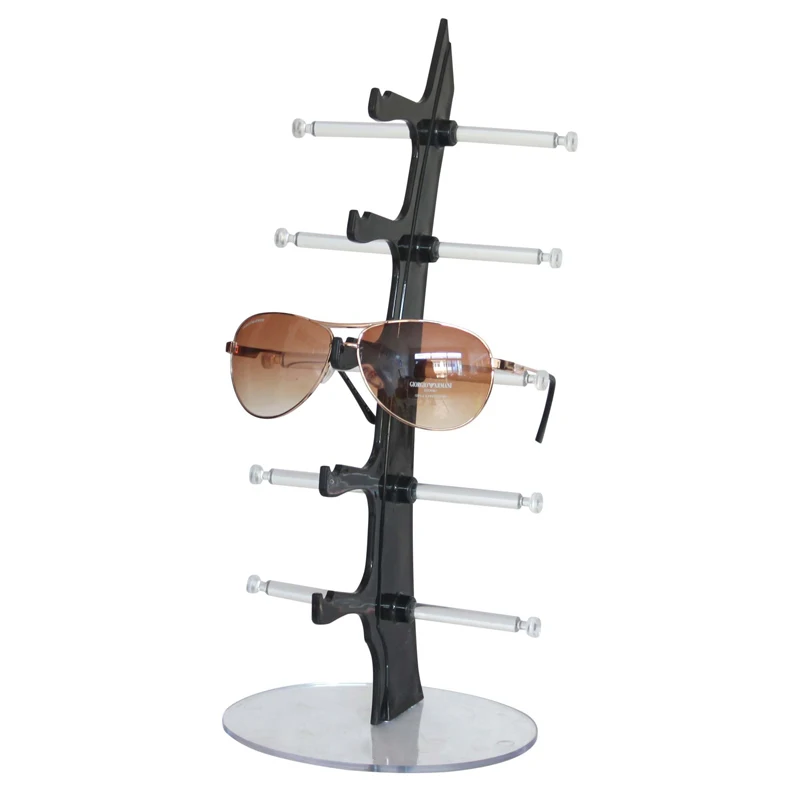 5 Pairs Glasses Sun Glasses Display Shelf Sunglasses Plastic Frame Removable Counter Shop