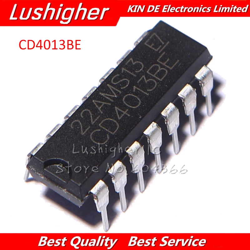 100pcs CD4013BE DIP14 CD4013 DIP New Original IC|Integrated Circuits ...