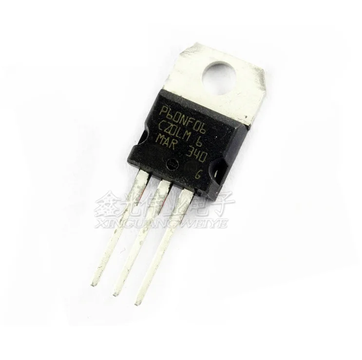10PCS free shipping P60NF06 STP60NF06 MOSFET N field effect tube 60V ...