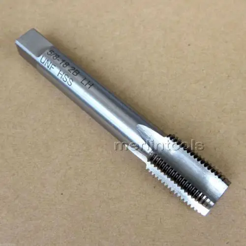 5/8" 18 24 HSS Left hand Thread Tap|Tap & Die| - AliExpress
