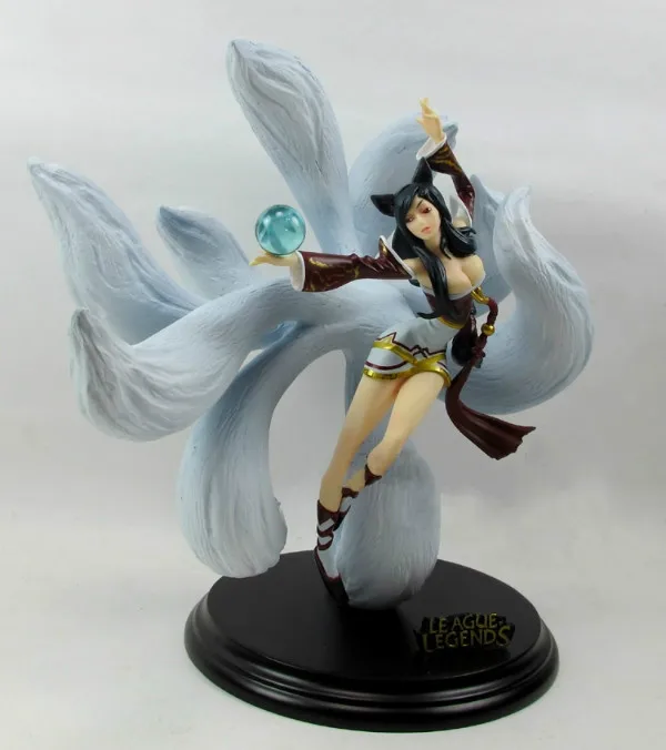 The Nine Tails Fox Ahri Action Figure 1/7 scale painted figure Ahri The ...