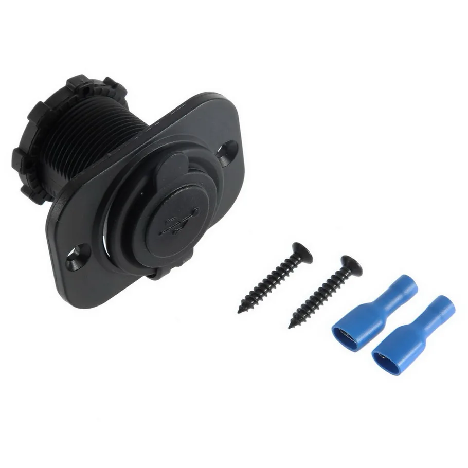 Купить прочный 12 в двойной USB автомобиль мотоцикл гнездо ...