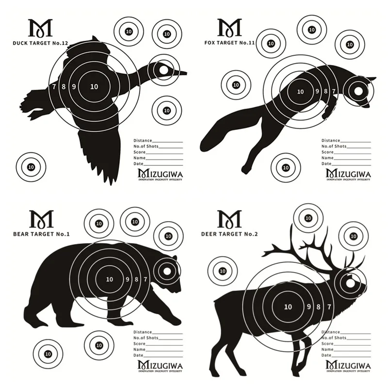 Animal Shooting Targets