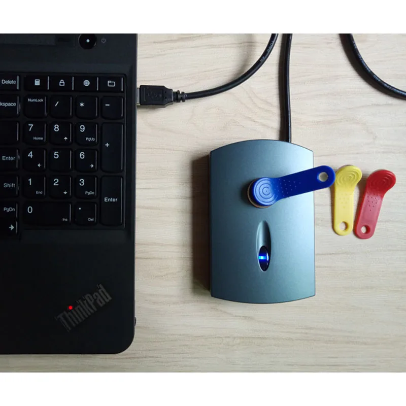 DS1990A TM iButton Reader USB Plug and Play Reader +2pcs TM1990A F5 Key ...