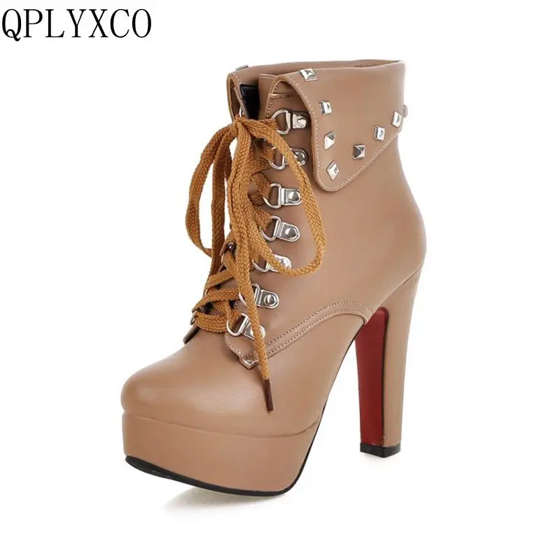 QPLYXCO zapatos de talla grande 30 50 para mujer, botas cortas rusas ...