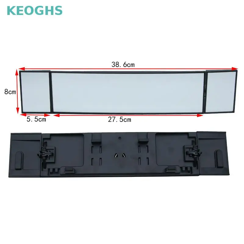 2017 Universal Car Rear View Mirror Wide Angle Panoramic Anti dazzling ...