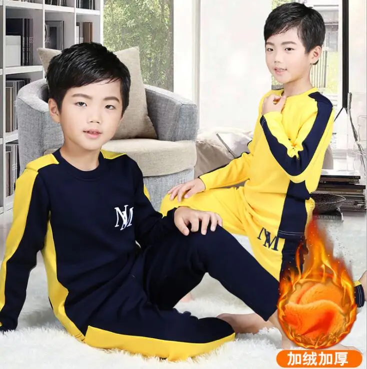 New Winter Kids Clothes Boys Home Wear 3 4 5 6 7 8 9 10 11 12 14 Years ...