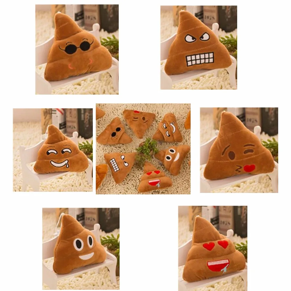 HearTogether Poep Vorm Pluche Knuffel Gevulde Pop Cartoon Emoji ...