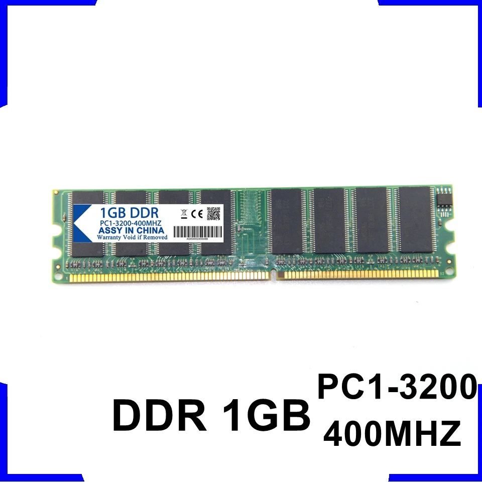 Brand New Sealed DDR 400 DDR 1GB PC 3200 1GB Desktop RAM Memory for ...