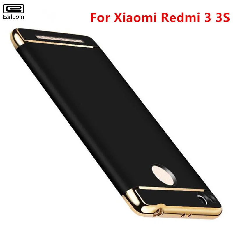 Case For Redmi 3 3s luxury Hard PC 3 in 1 Back Cover Full Protection ...