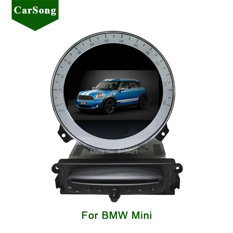 7 inch Car DVD Player GPS Navigation For BMW Mini Cooper 2011 2013 In ...