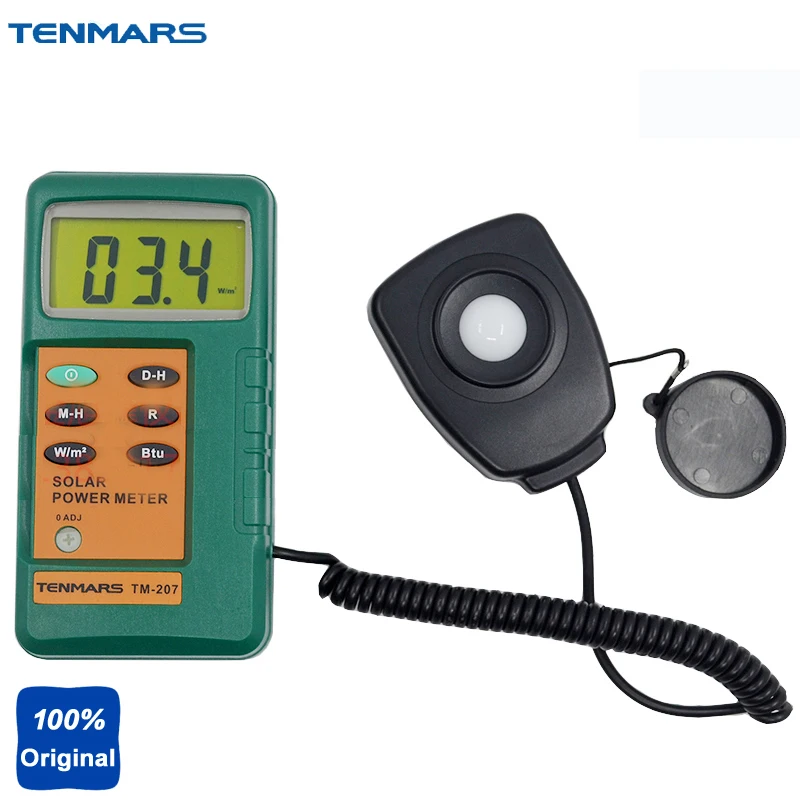 Tm-207 Solar Radiation Measurement,solar Power Meter,solar Transmission ...