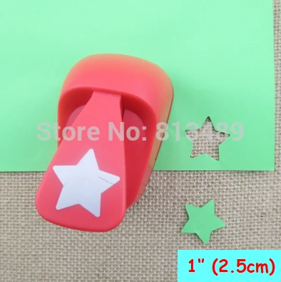 Freeship 1''(25mm) STAR punch paper cutter for crafts scrapbooking ...