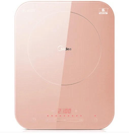 Pink Ultra thin Induction Cooker 220V 2100w 9 Files Firepower ...