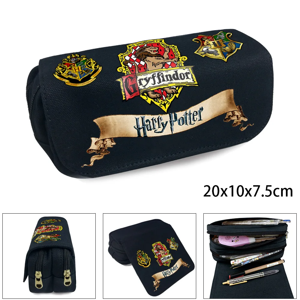 Wellcomics Harri Potter Pencil Bag Hogwarts Gryffindor Ravenclaw ...