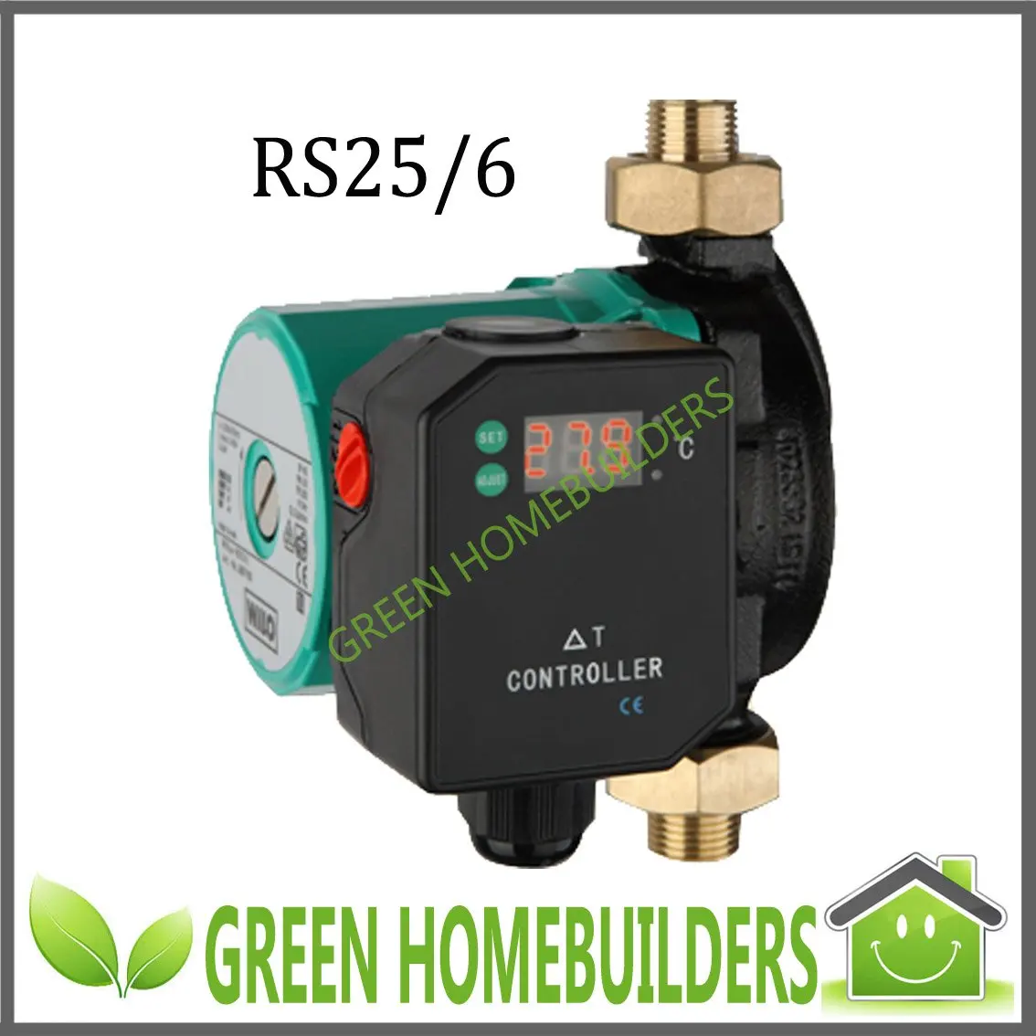 Delta T Solar Heating Controller 25 6, Circulation pump RS 25/6 ...