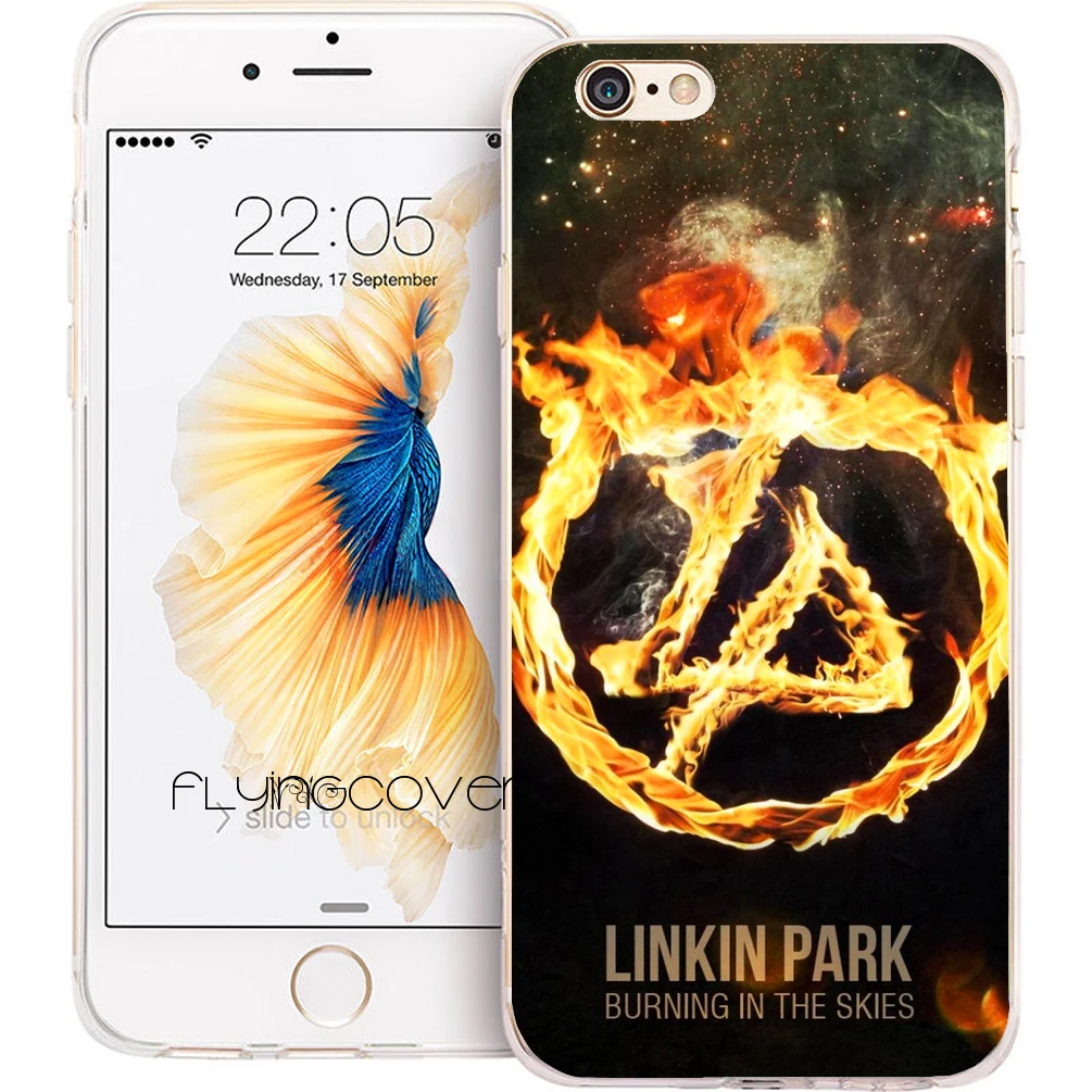 Coque Linkin Park Logo Phone Cases for iPhone 10 X 7 8 6 6S Plus 5S 5 ...