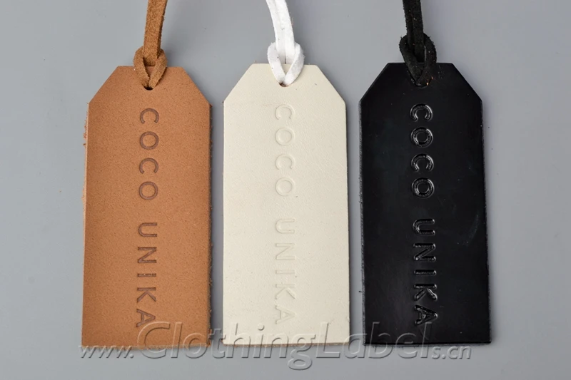 genuine-leather-tags-custom-engraved-logo-for-luggage-shoes-and-jeans ...