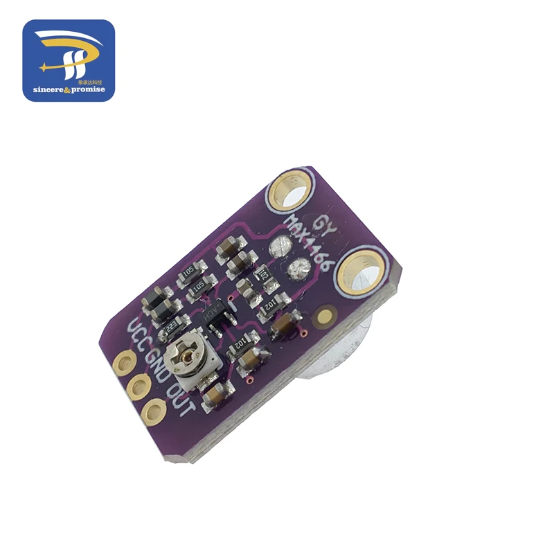 GY-MAX4466 Electret Microphone Amplifier Module MAX4466 Adjustable Gain ...
