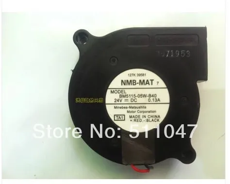 Nmb 5015 BM5115 05W B40 DV24V de conversor 0.13A ventilador pequeno ...
