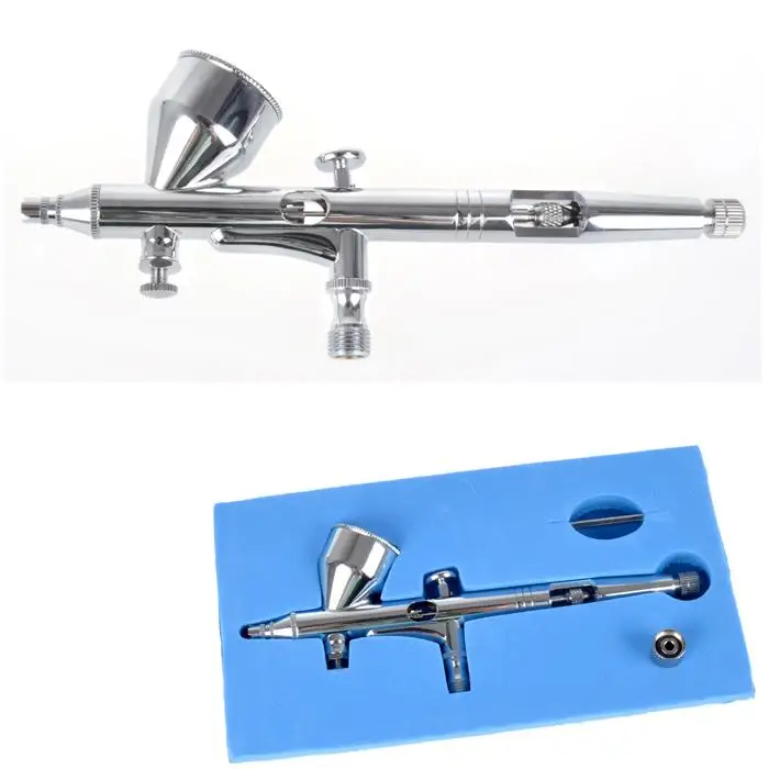 2017 HOT 0.2MM Precision Dual action 9cc Airbrush Pen Tattoo Spray Gun ...
