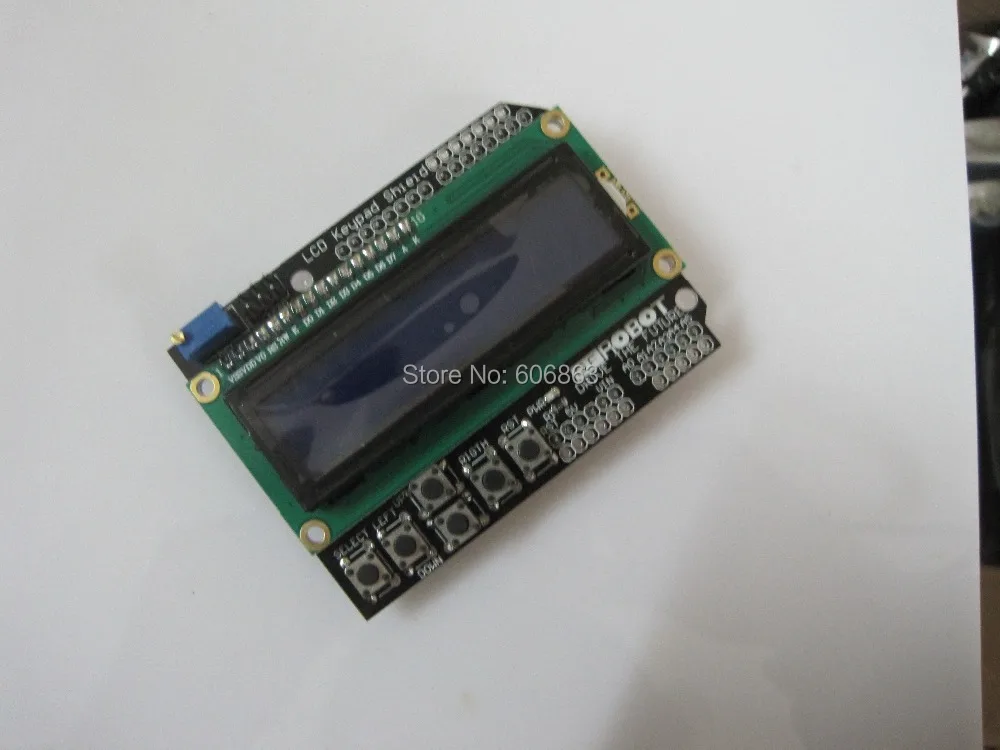 LCD 1602 LCD Keypad Shield Duemilanove UNO MEGA2560 MEGA1280 Input and ...