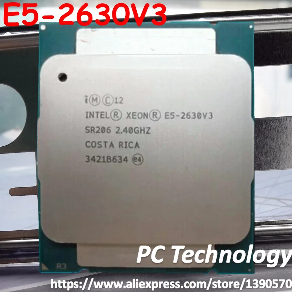 Procesador Intel Xeon Original, E5 2630 V3, 2,40 GHZ, 8 núcleos, caché ...